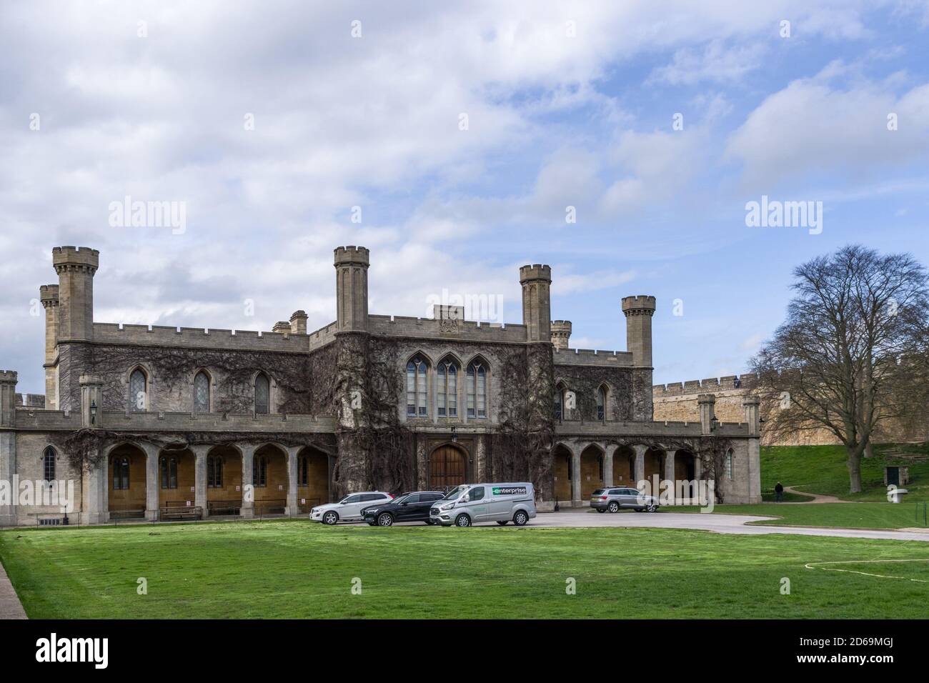 The courthouse at Lincoln Castle, currently home to Lincoln Crown Court ...