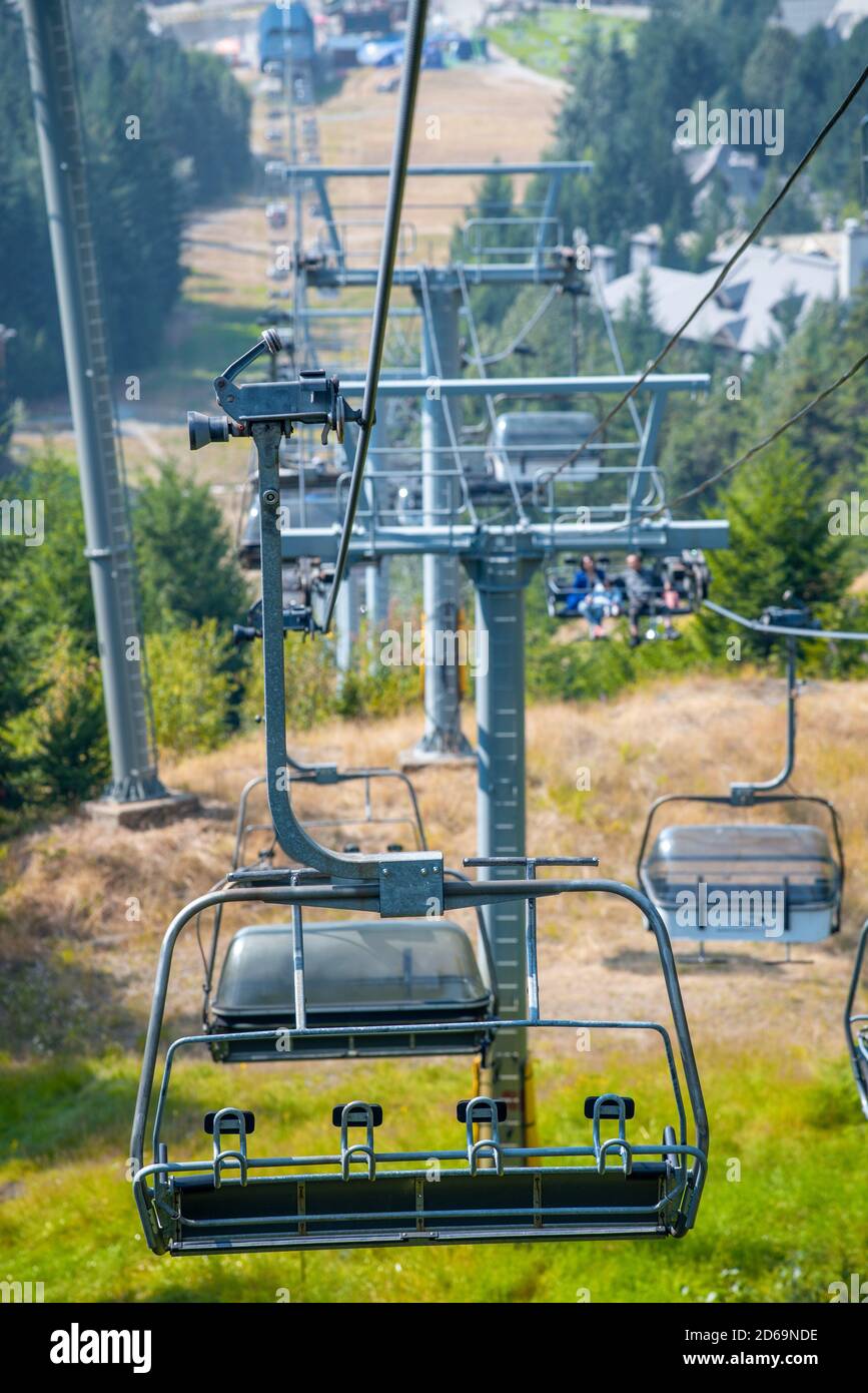 Chairlift construction hi-res stock photography and images - Alamy
