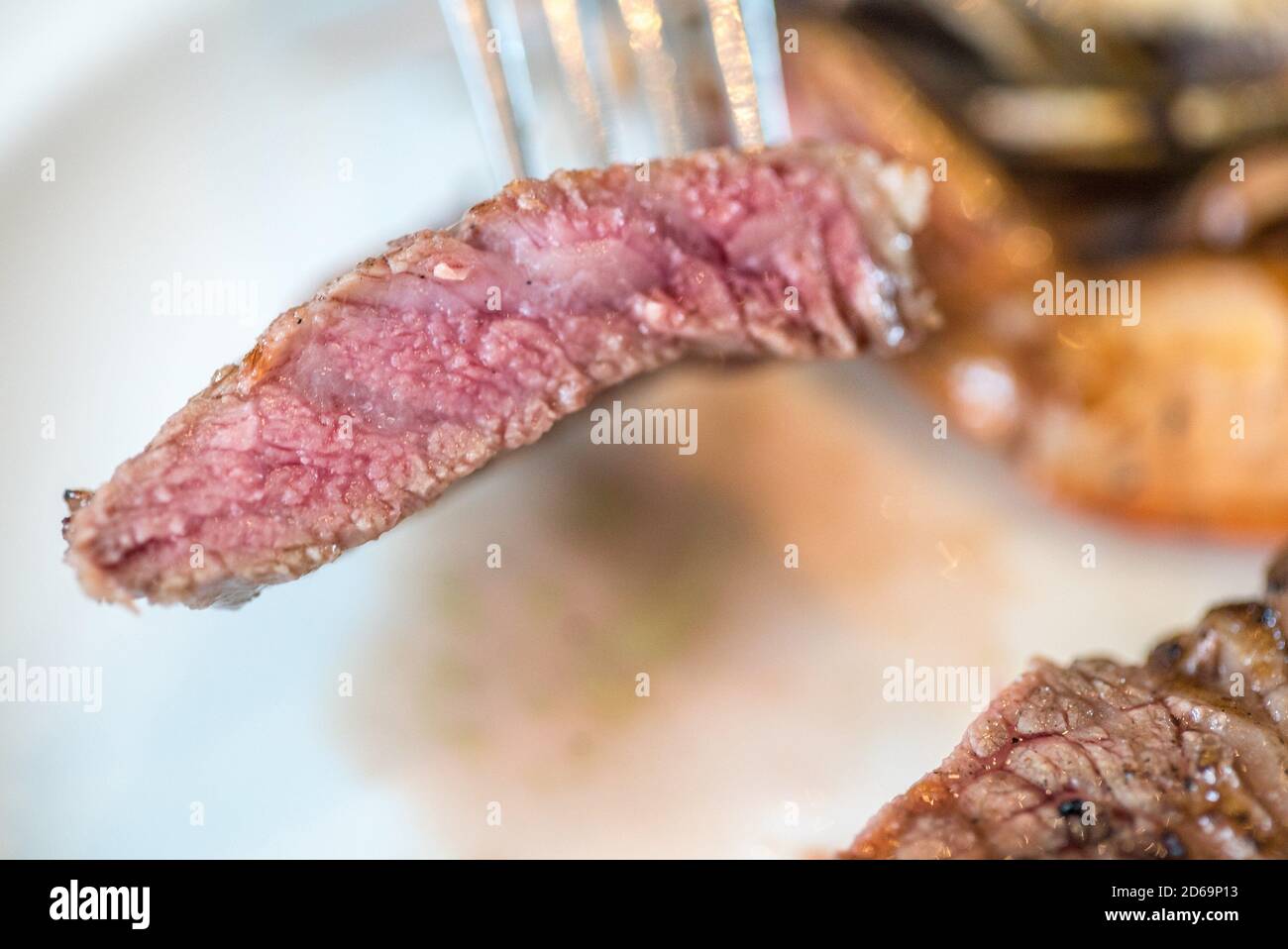 beef steak grilled gourmet cuisine food Stock Photo - Alamy