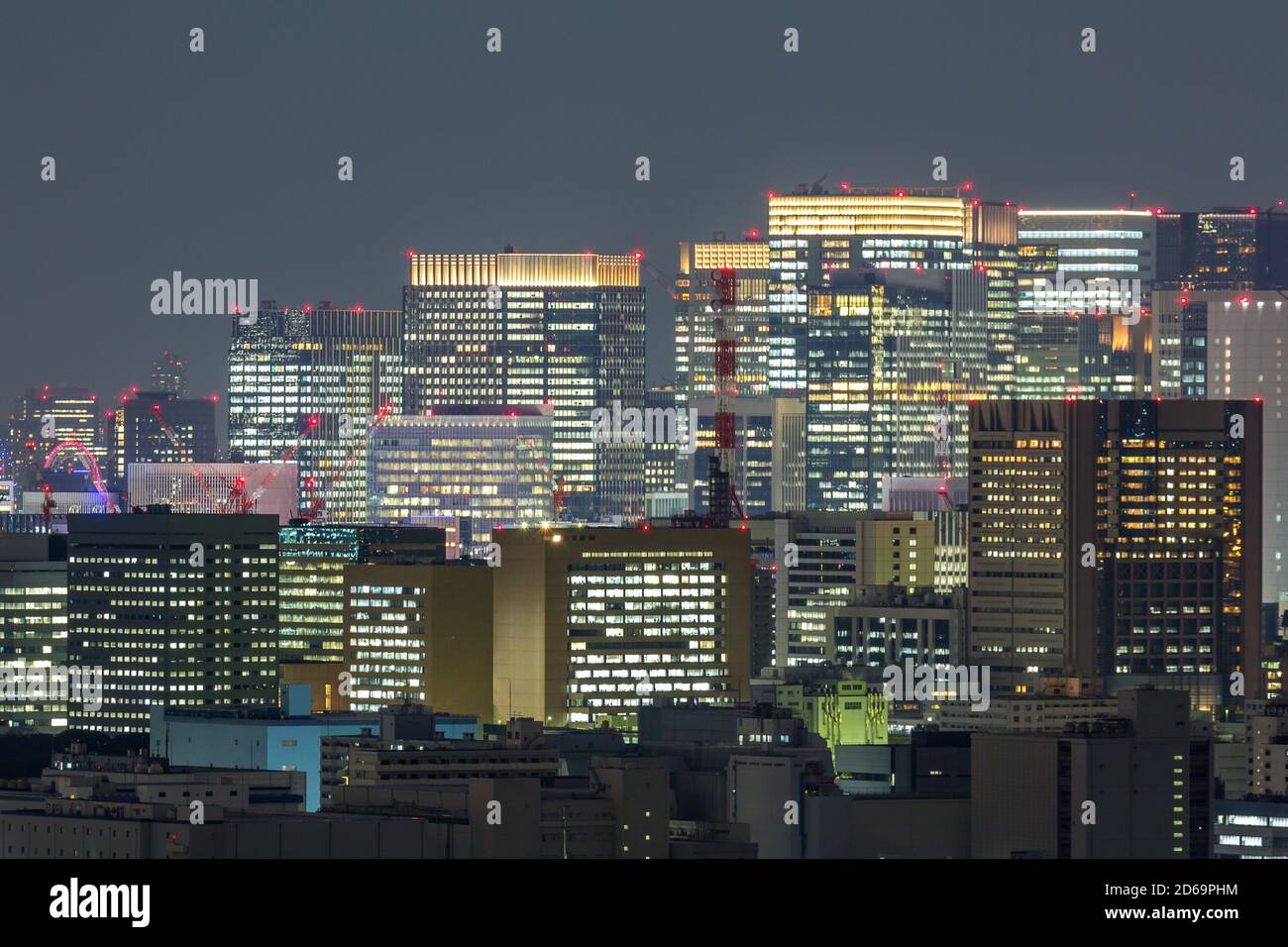 Tokyo tower and tokyo midtown hi-res stock photography and images - Alamy