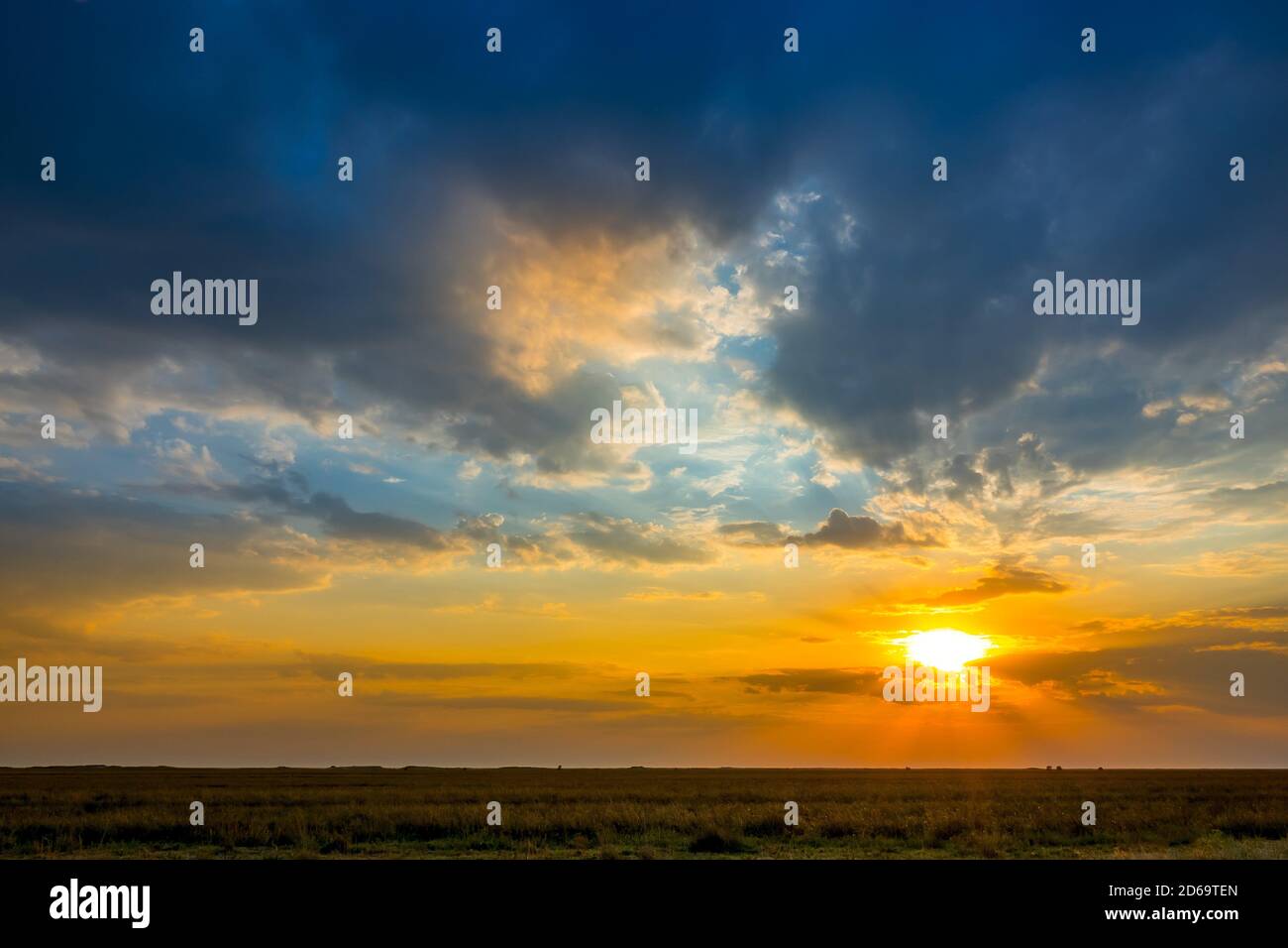 Sunset steppe hi-res stock photography and images - Alamy