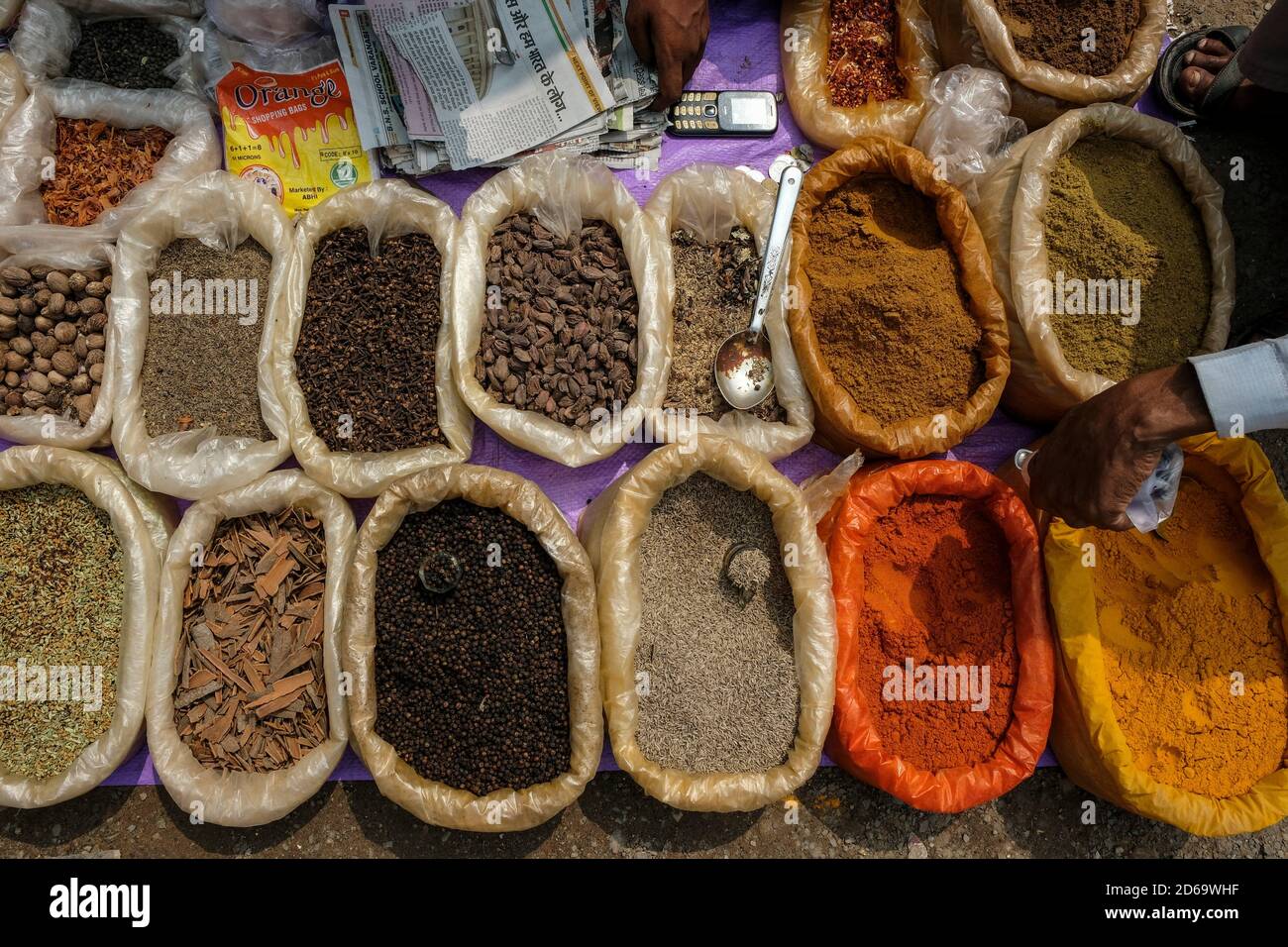 Indian spices history hi-res stock photography and images - Alamy