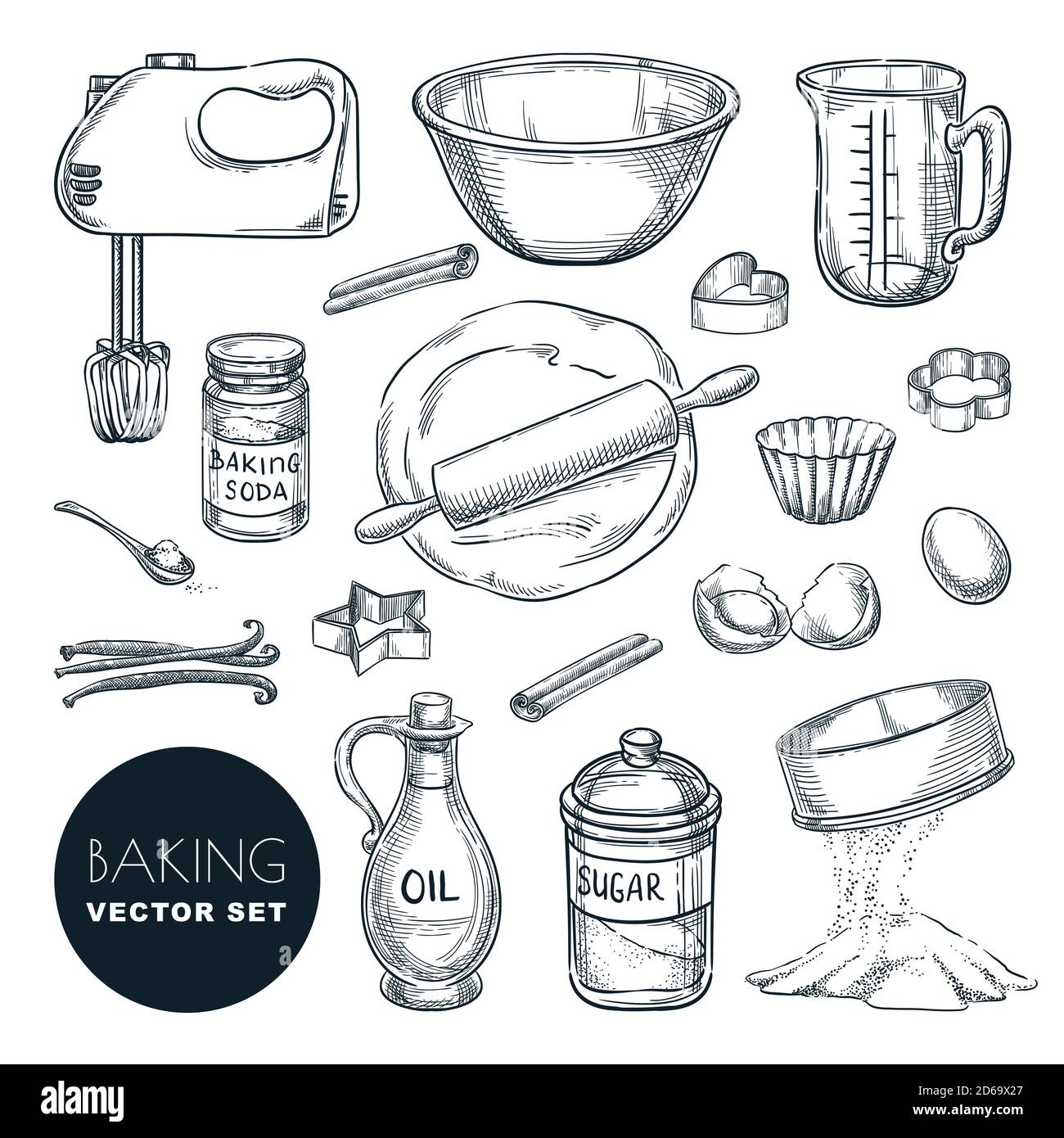 Culinary backgro Stock Vector Images - Alamy