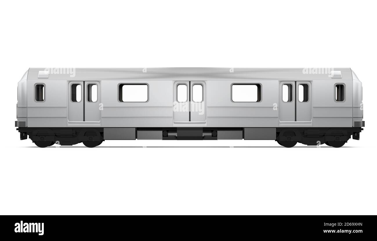 Subway Car Isolated Stock Photo - Alamy