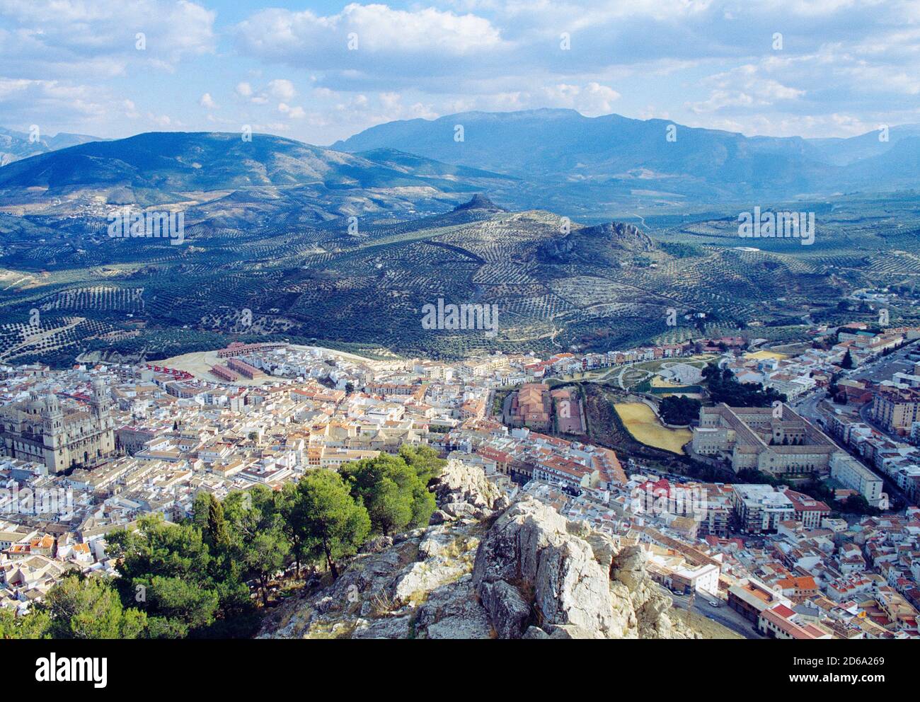 Jaen city view hi-res stock photography and images - Alamy
