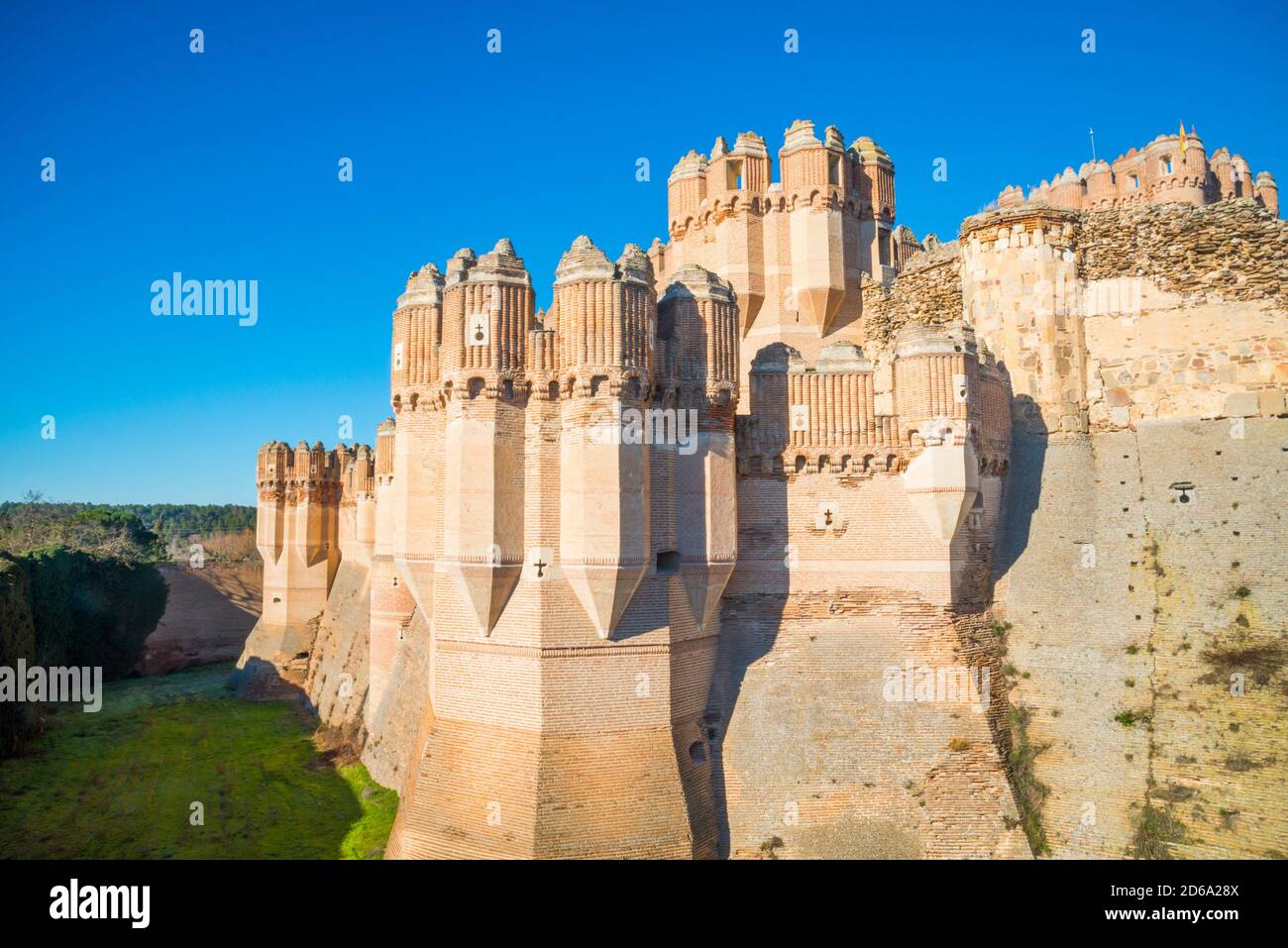 Coca castle castile leon spain hi-res stock photography and images - Alamy