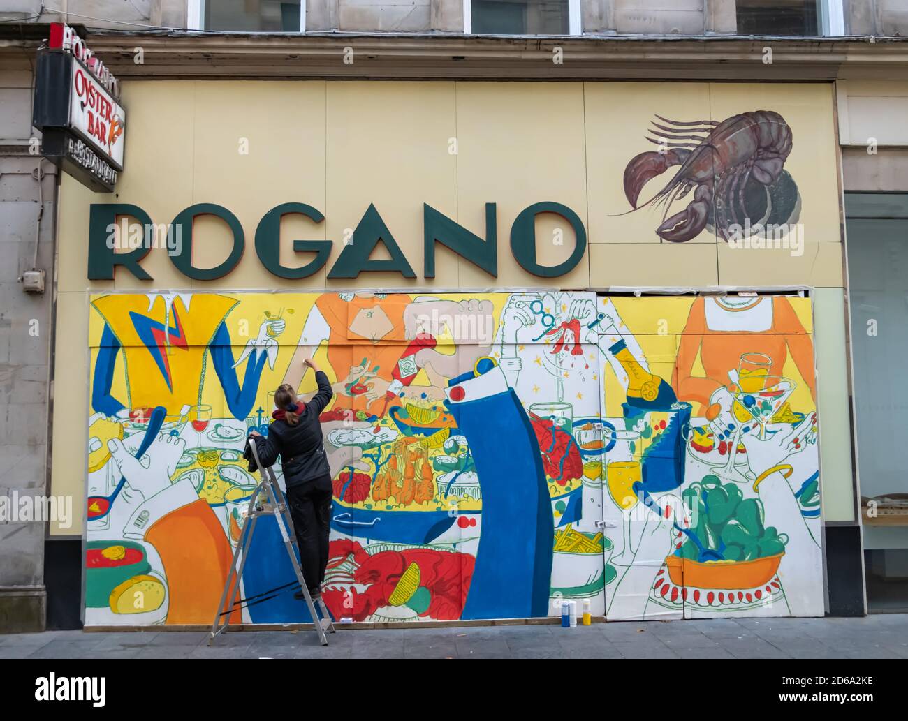Rogano mural hi-res stock photography and images - Alamy