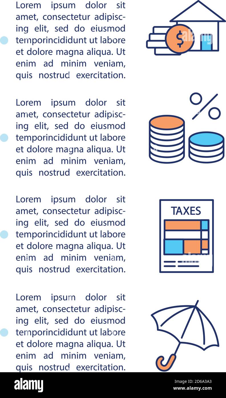 Mortgage insurance text concept Stock Vector Images - Alamy