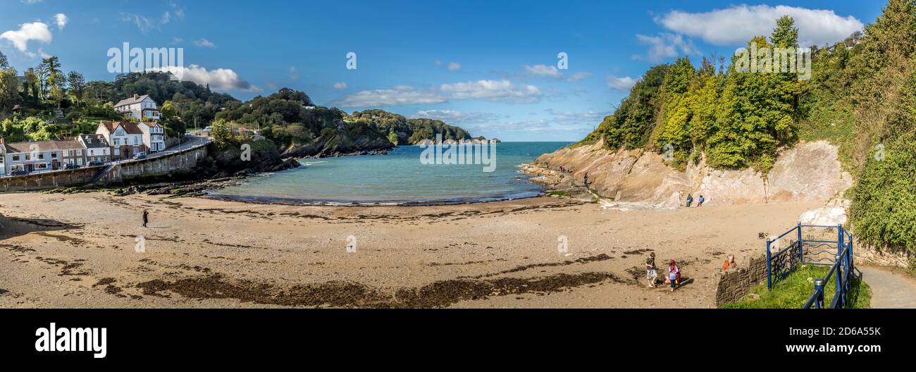 Combe martin on the north devon coast UK Stock Photo - Alamy