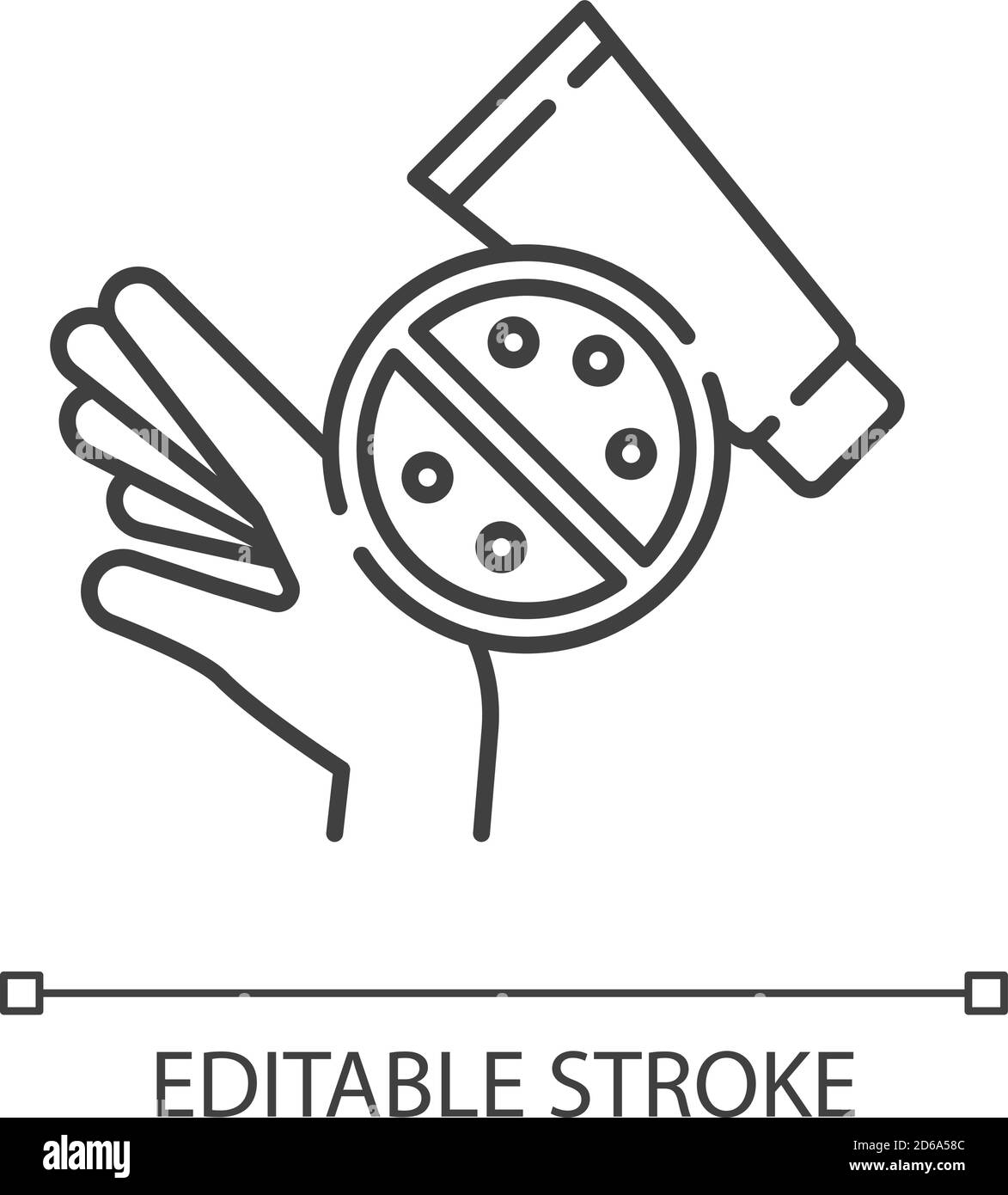 Skin rash cream linear icon Stock Vector Image & Art - Alamy