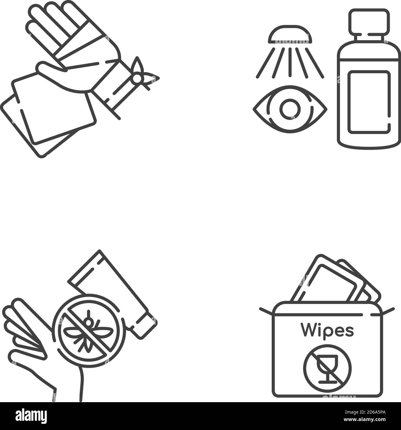 Emergency eye wash and shower Stock Vector Images - Alamy