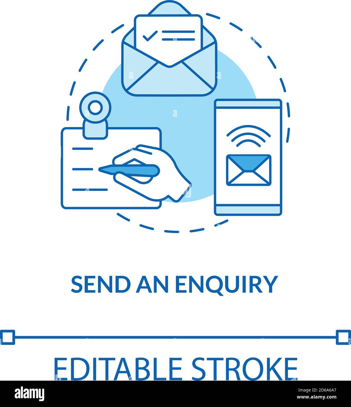 Enquiry Stock Vector Images - Alamy