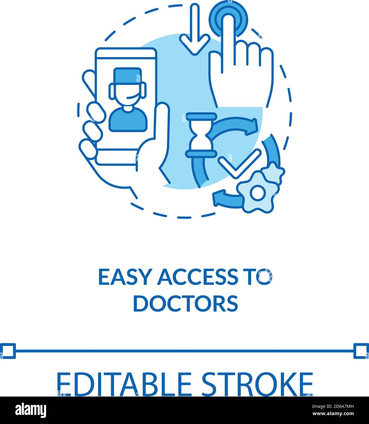 Easy to get access Stock Vector Images - Alamy