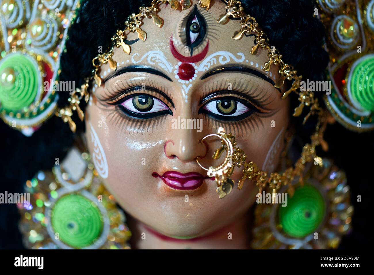 Navaratri durga puja hi-res stock photography and images - Alamy