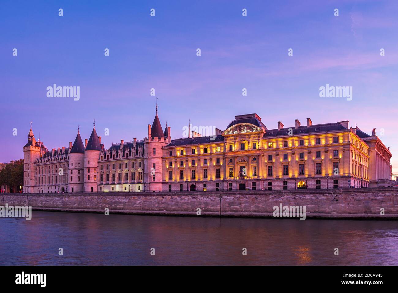 View to buildings on the river Seine in Paris, France Stock Photo - Alamy