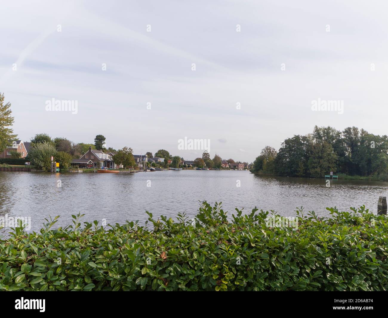 The Vecht river in Nigtevecht, the Netherlands Stock Photo - Alamy