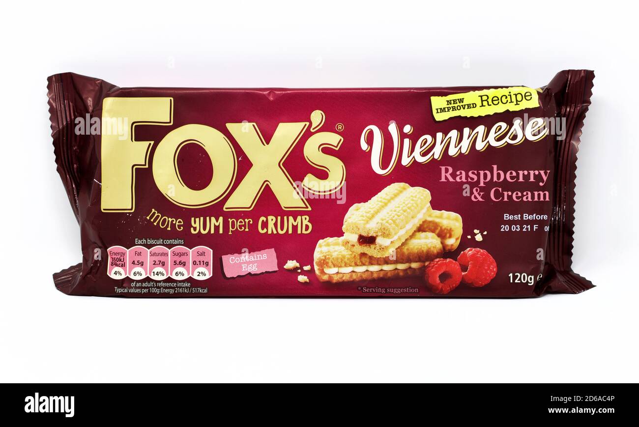 Fox's biscuit Cut Out Stock Images & Pictures - Alamy