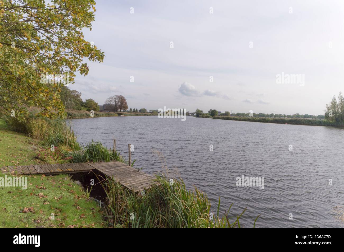 The Vecht river in Nigtevecht, the Netherlands Stock Photo - Alamy