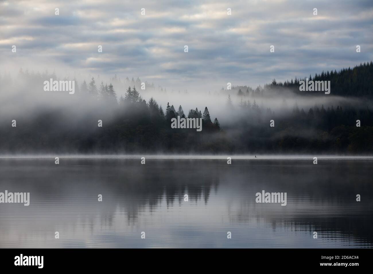 Loch ard autumn landscape hi-res stock photography and images - Alamy