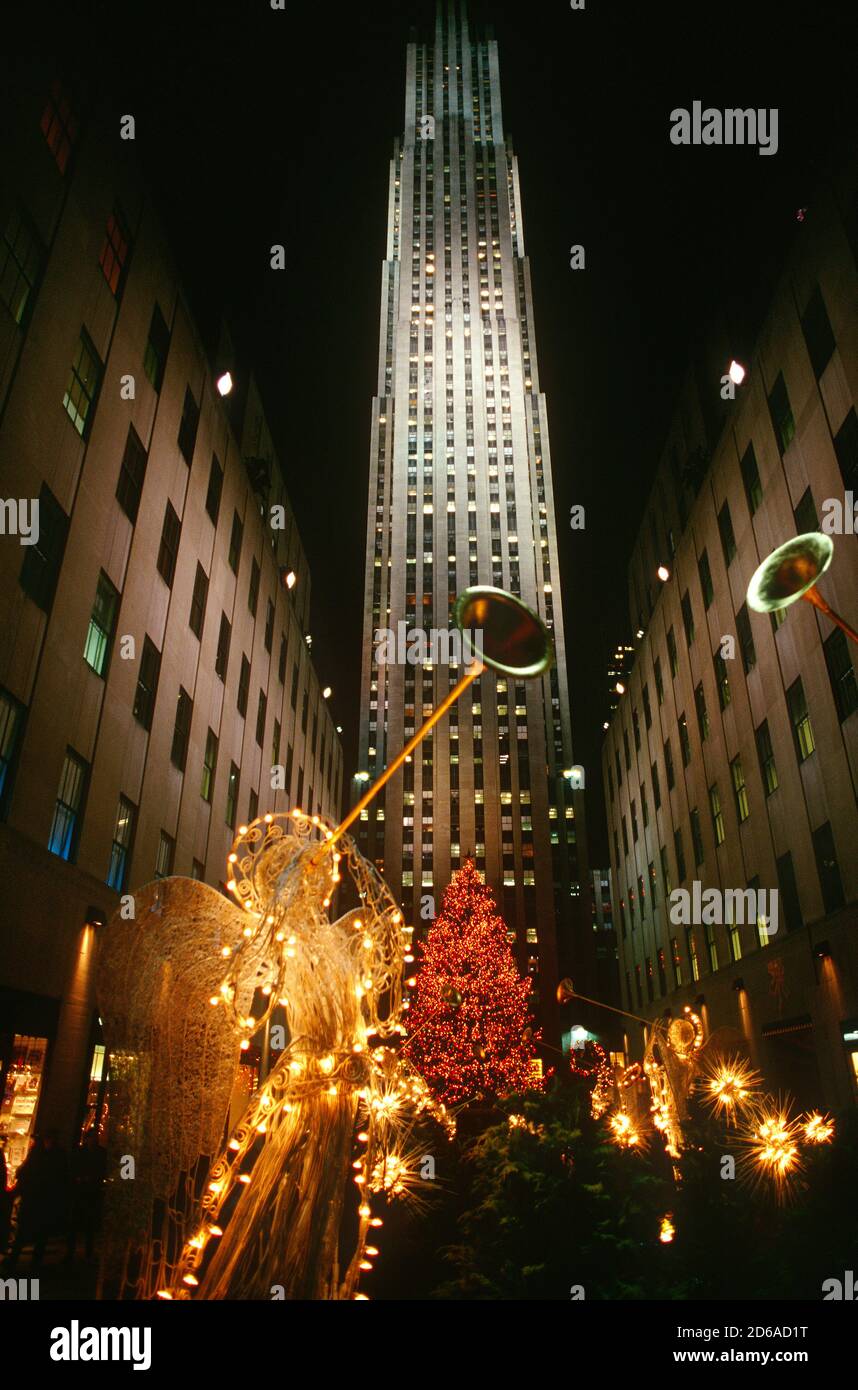 Rockefeller Center, Manhattan, New York, USA Stock Photo - Alamy