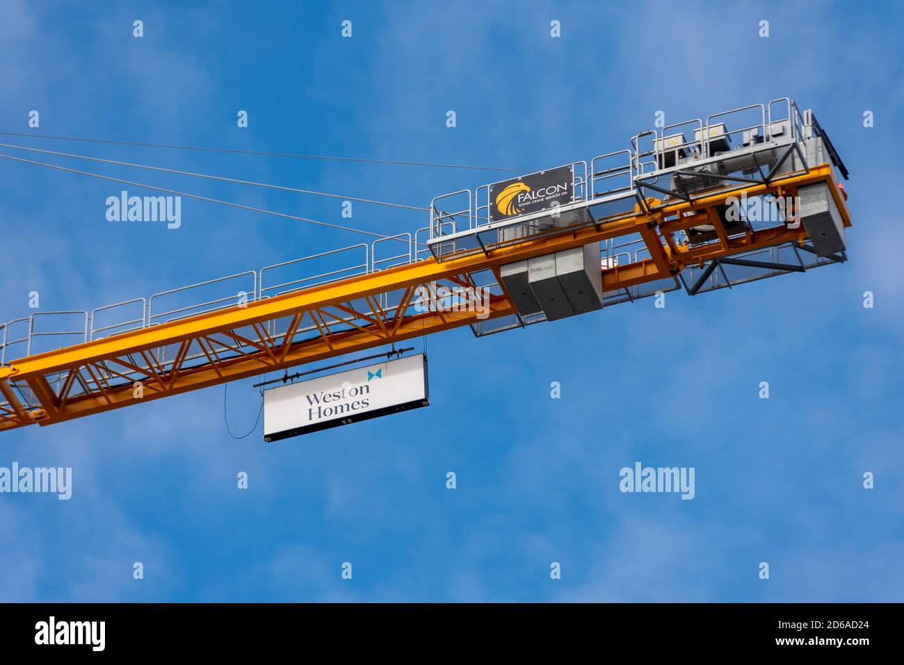 Crane counterweight hi-res stock photography and images - Alamy