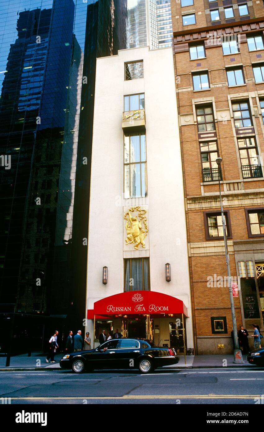 Russian Tea Room, Manhattan, New York, USA Stock Photo - Alamy