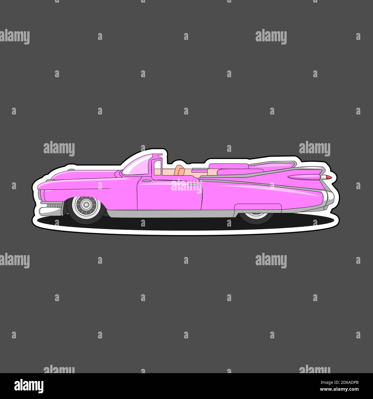 Vintage 1950s 1960s luxury Stock Vector Images - Alamy