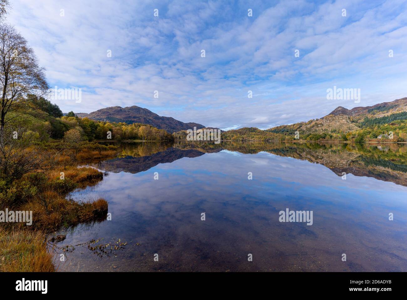 Loch Achray, The Trossachs, Scotland Stock Photo - Alamy