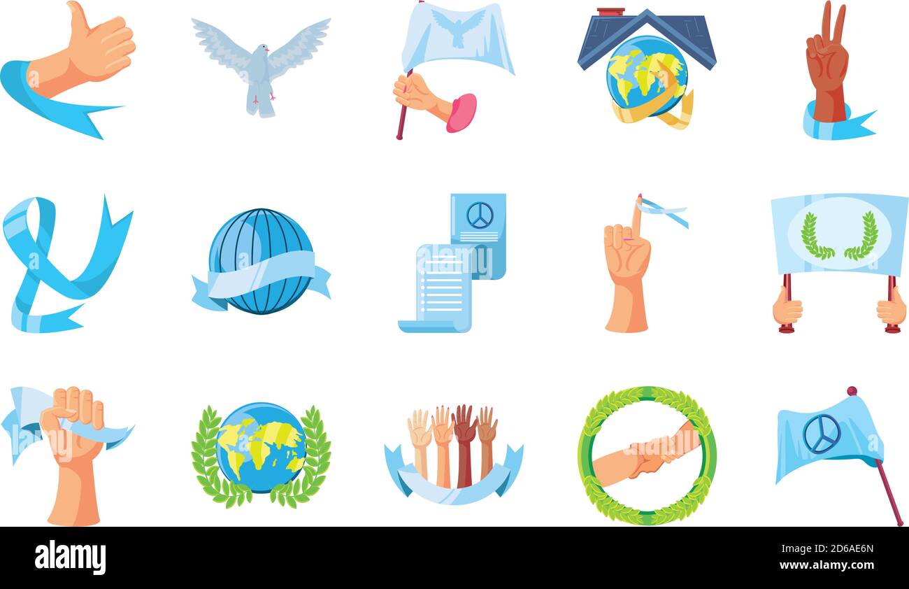 international human rights, awareness icons include dove ribbon world ...