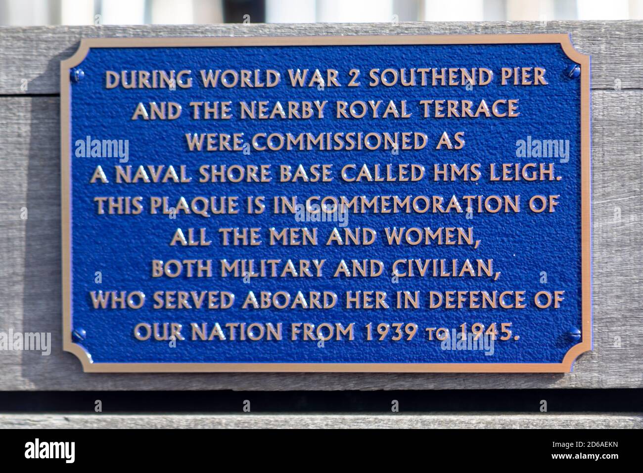 Plaque unveiled on Southend Pier seventy five years after it was handed ...