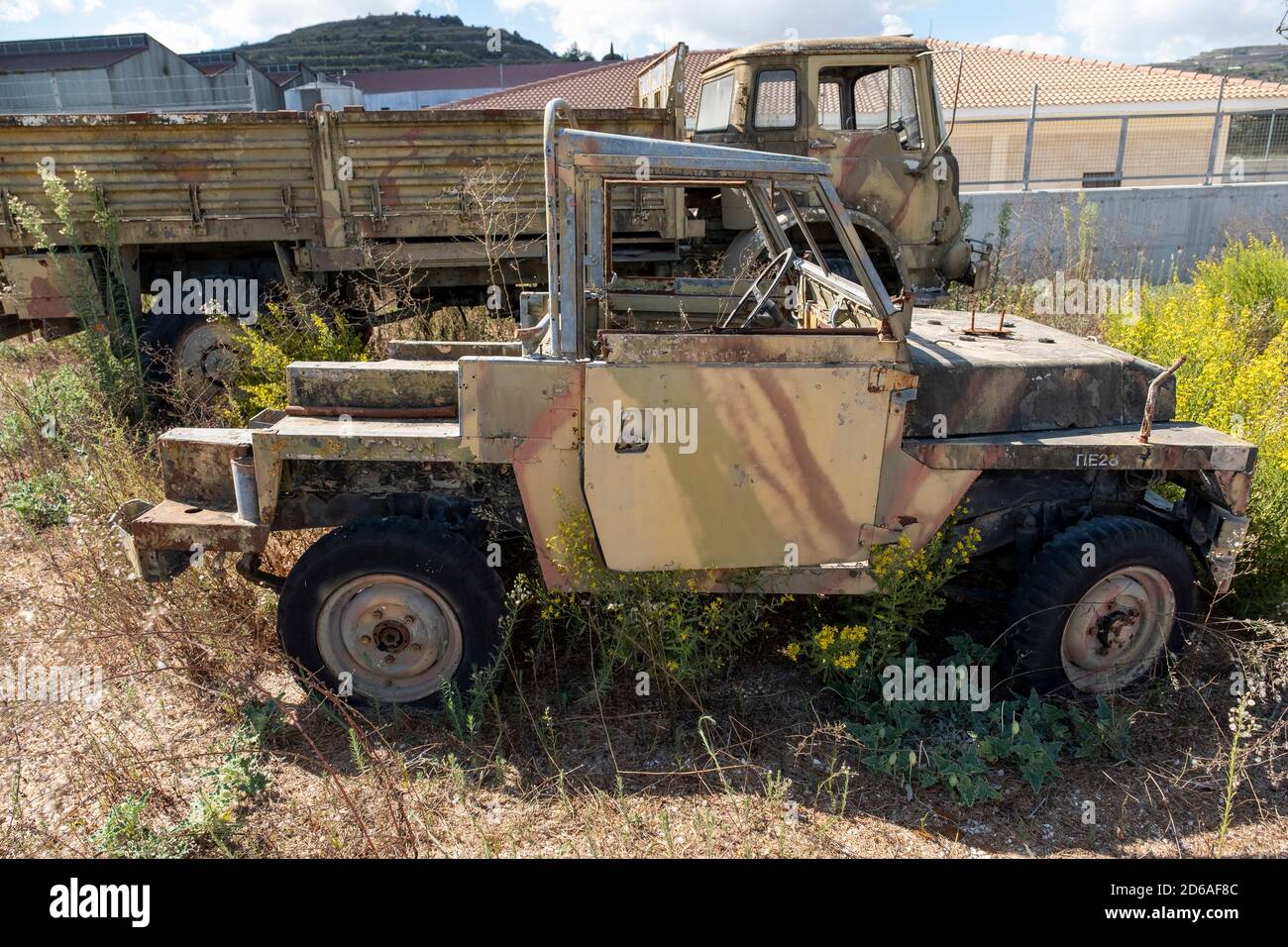 Polemi Concentration Camp built by the British to house and interrogate ...