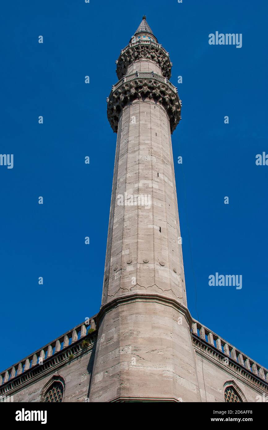 minarets of Suleymaniye Mosque , Istanbul,Turkey Stock Photo - Alamy