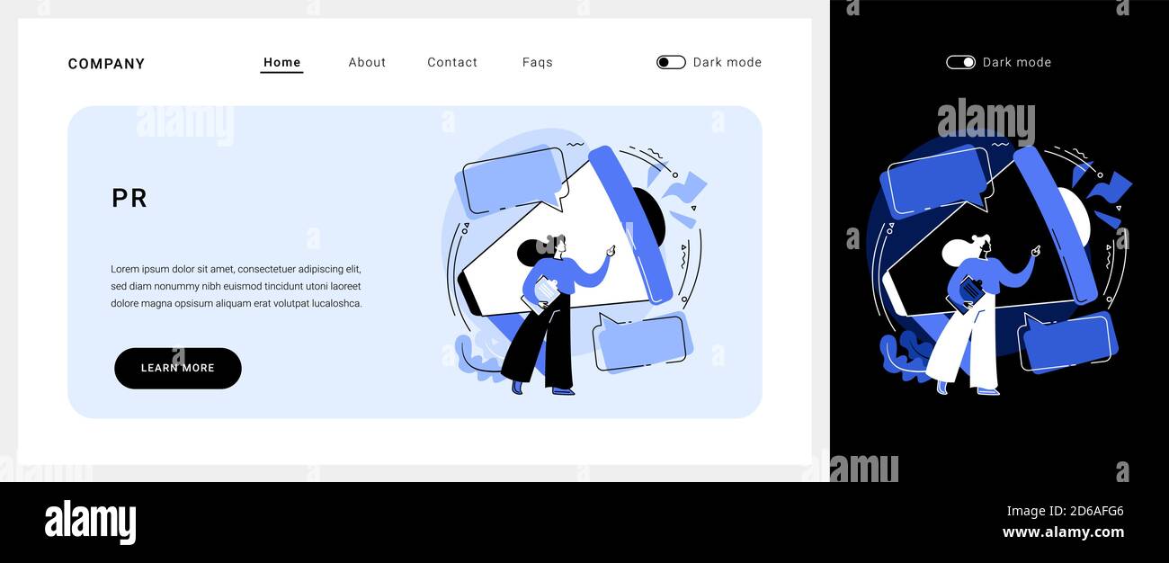 Pr vector hi-res stock photography and images - Alamy