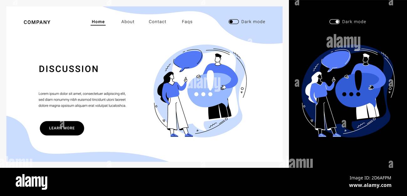 Bar manager conversation Stock Vector Images - Alamy