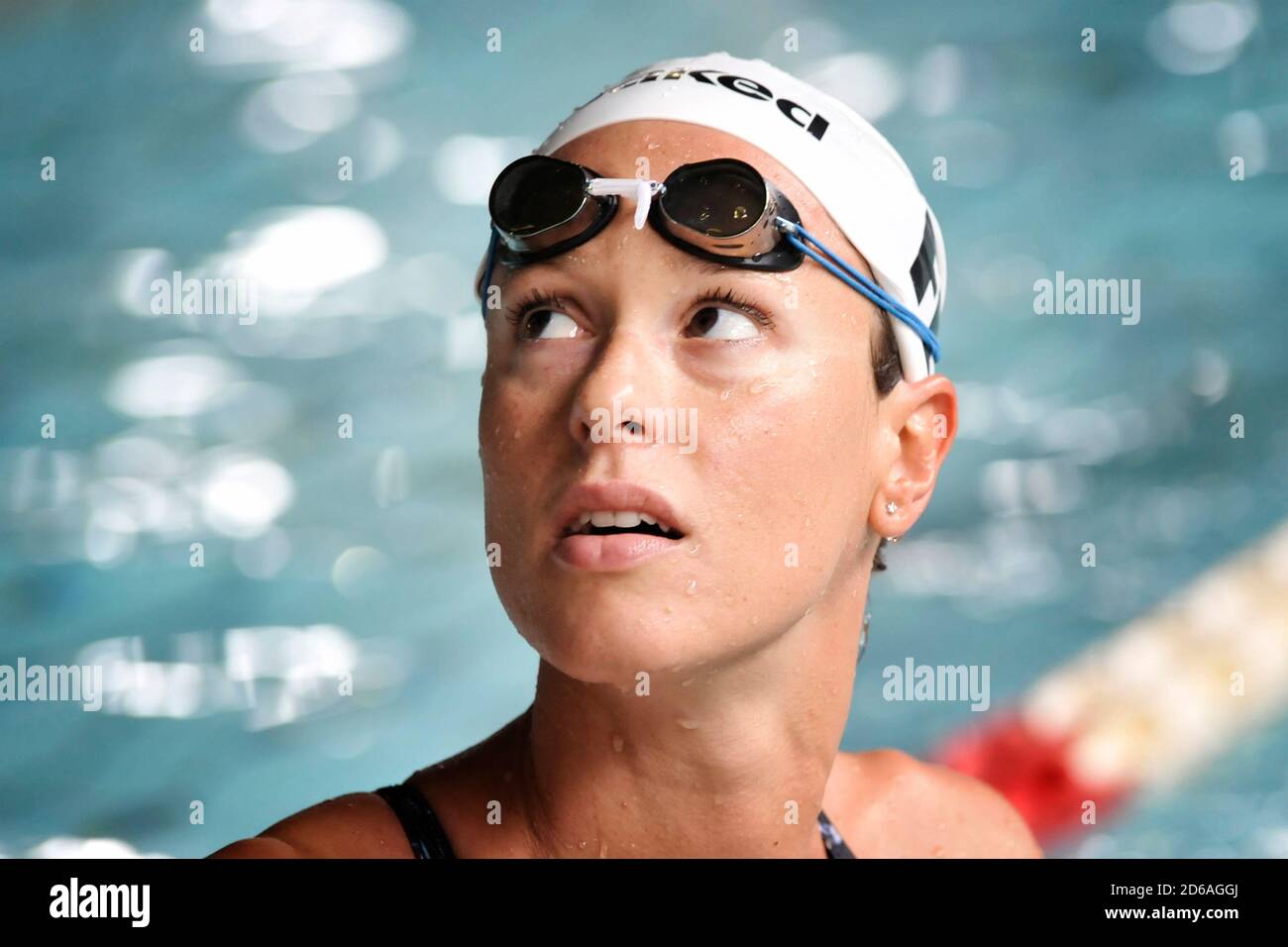 Napoli, Italy. 25th May, 2019. Federica Pellegrini Italian swimmer, at ...