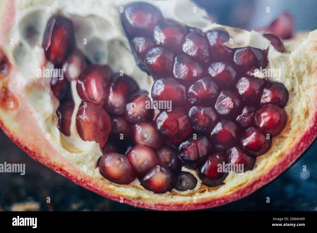 Deep red pomegranate hi-res stock photography and images - Alamy