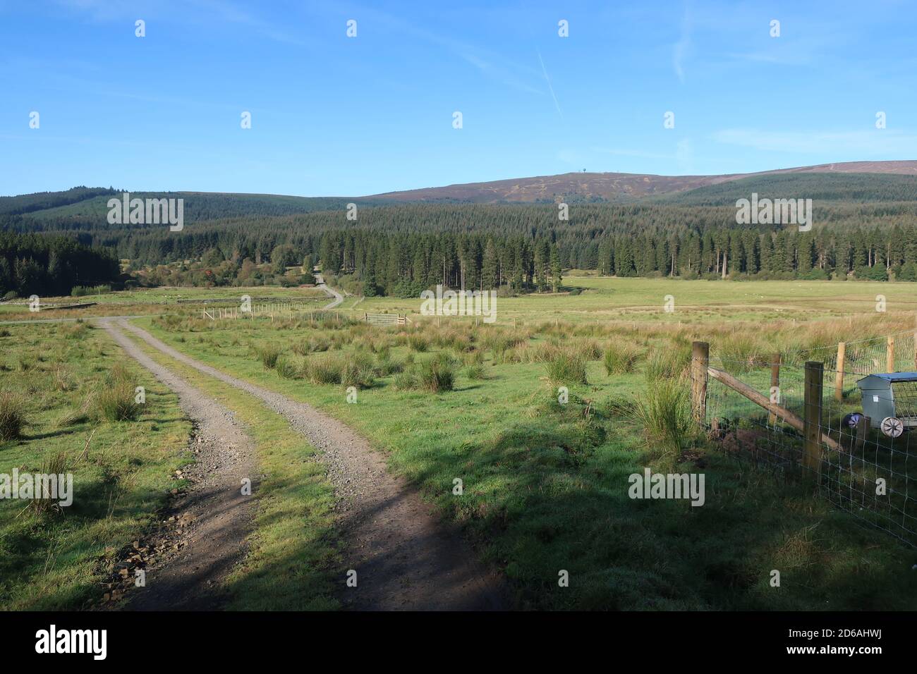The Anglo-Scottish border. Great Britain. UK Stock Photo - Alamy