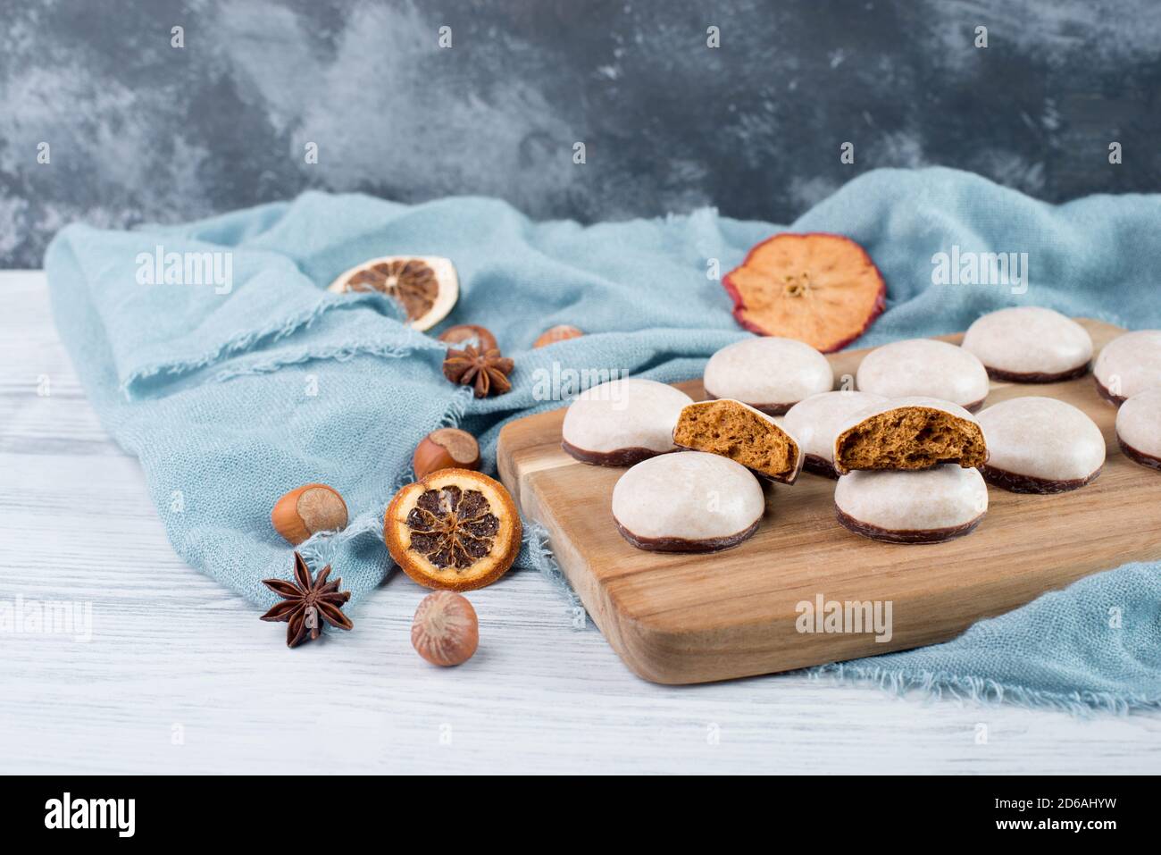 Pepper nuts, traditional german christmas sweets, nuremberg gingerbread ...