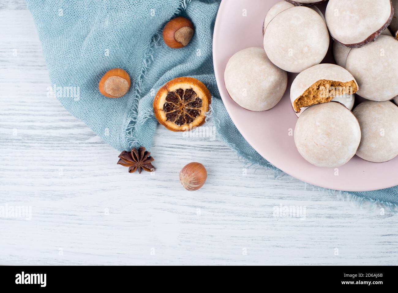 Pepper nuts, traditional german christmas sweets, nuremberg gingerbread ...