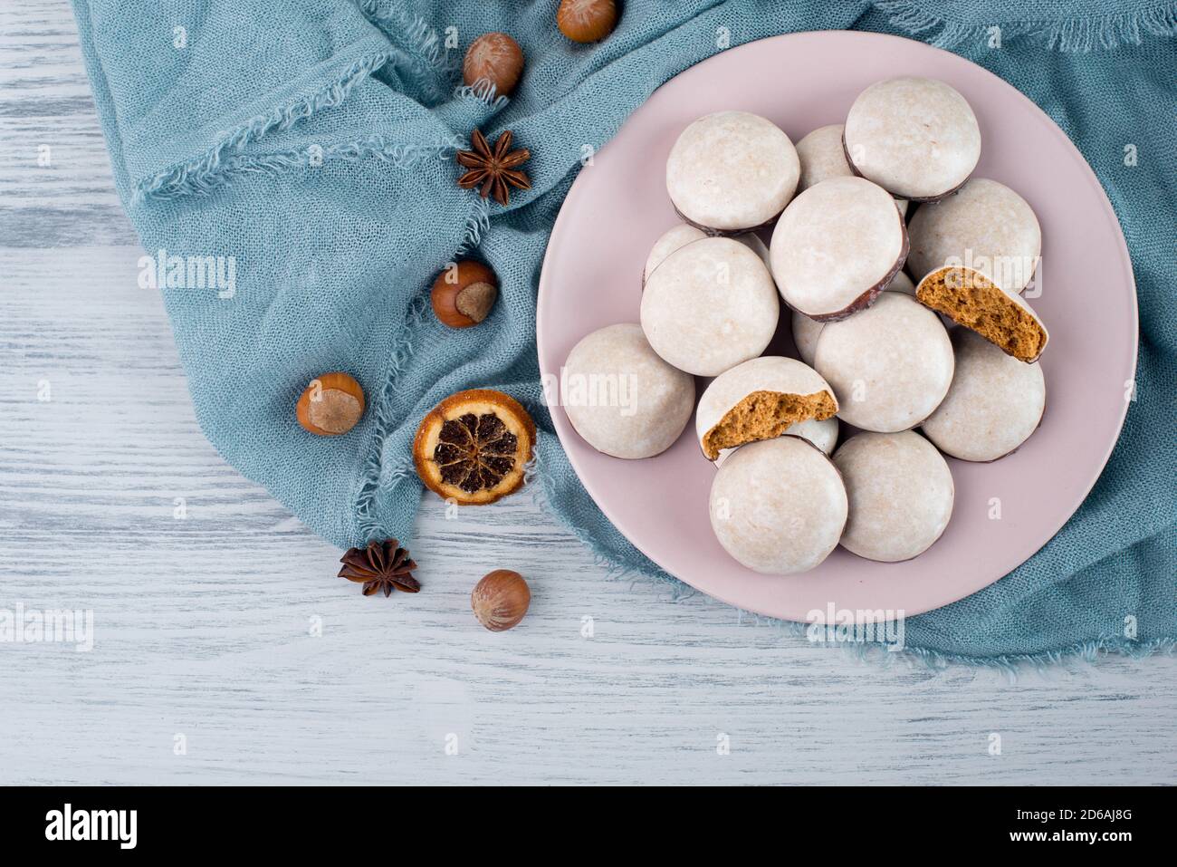 Pepper nuts, traditional german christmas sweets, nuremberg gingerbread ...