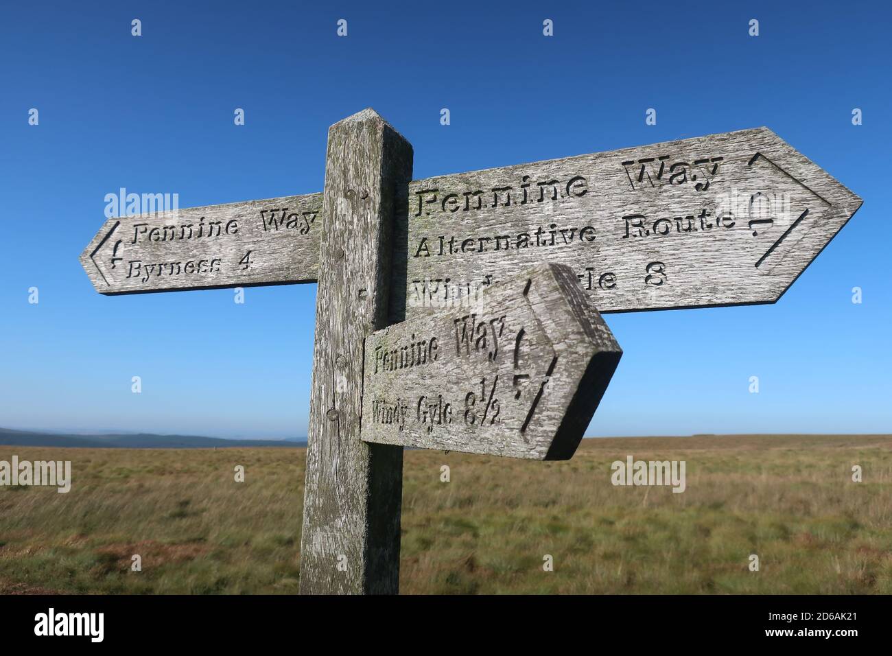 The Anglo-Scottish border. Great Britain. UK Stock Photo - Alamy