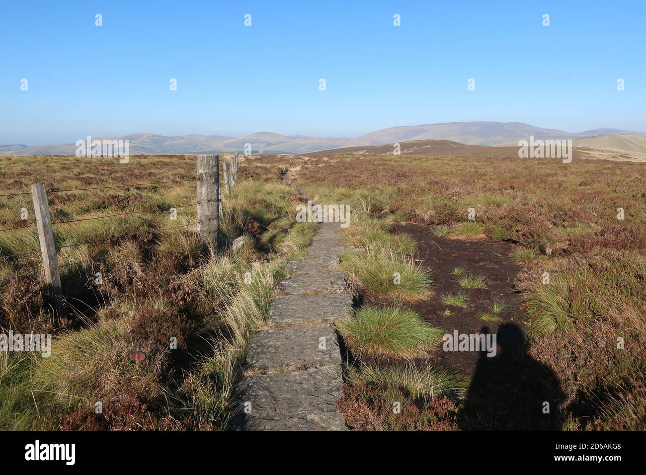 The Anglo-Scottish border. Great Britain. UK Stock Photo - Alamy