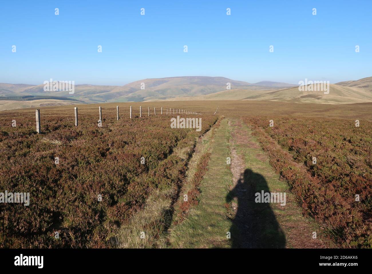 The Anglo-Scottish border. Great Britain. UK Stock Photo - Alamy
