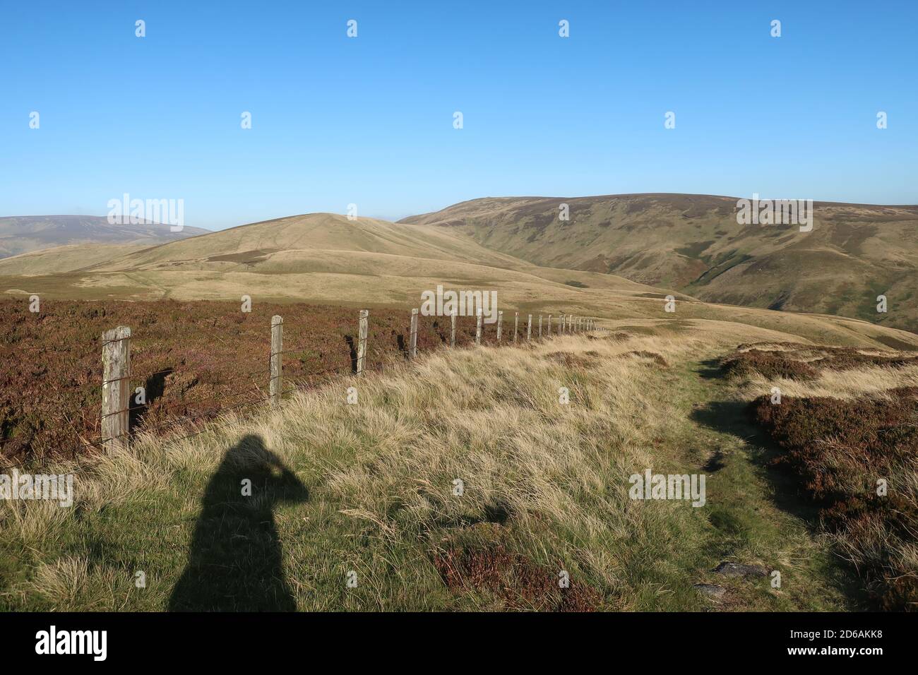 The Anglo-Scottish border. Great Britain. UK Stock Photo - Alamy