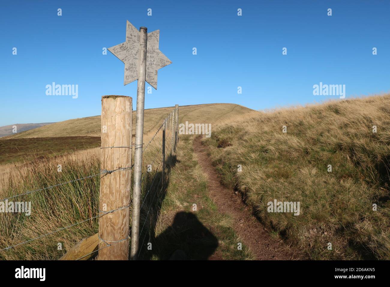 The Anglo-Scottish border. Great Britain. UK Stock Photo - Alamy