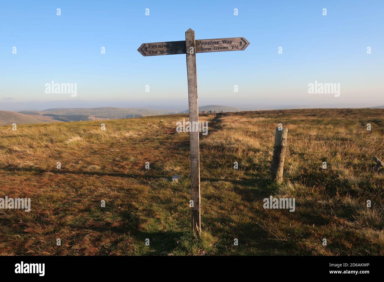 The Anglo-Scottish border. Great Britain. UK Stock Photo - Alamy