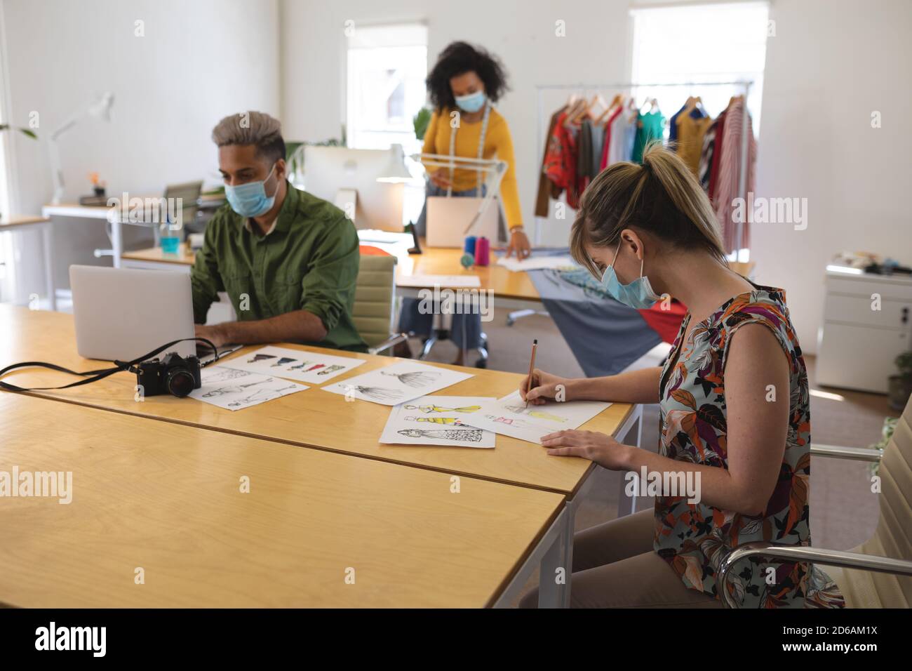 Fashion Designer Working Environment