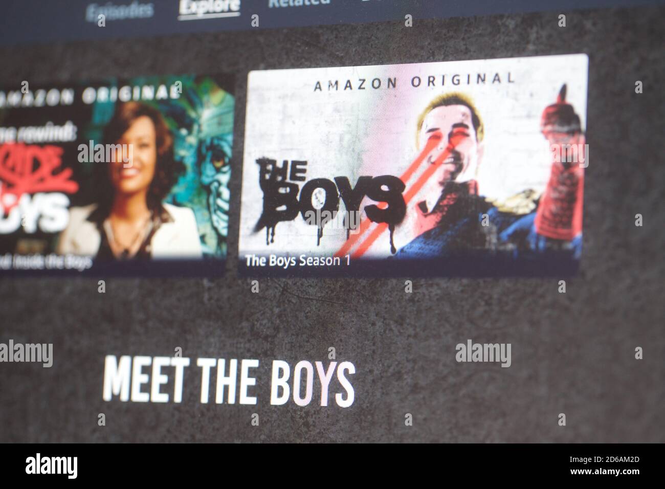 Homelander the boys hi-res stock photography and images - Alamy