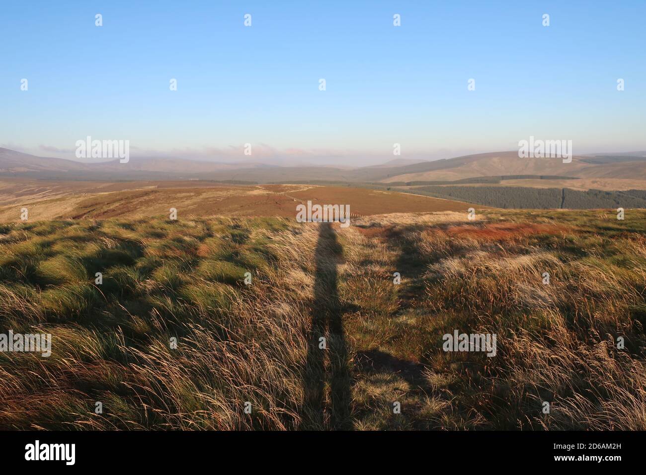 The Anglo-Scottish border. Great Britain. UK Stock Photo - Alamy