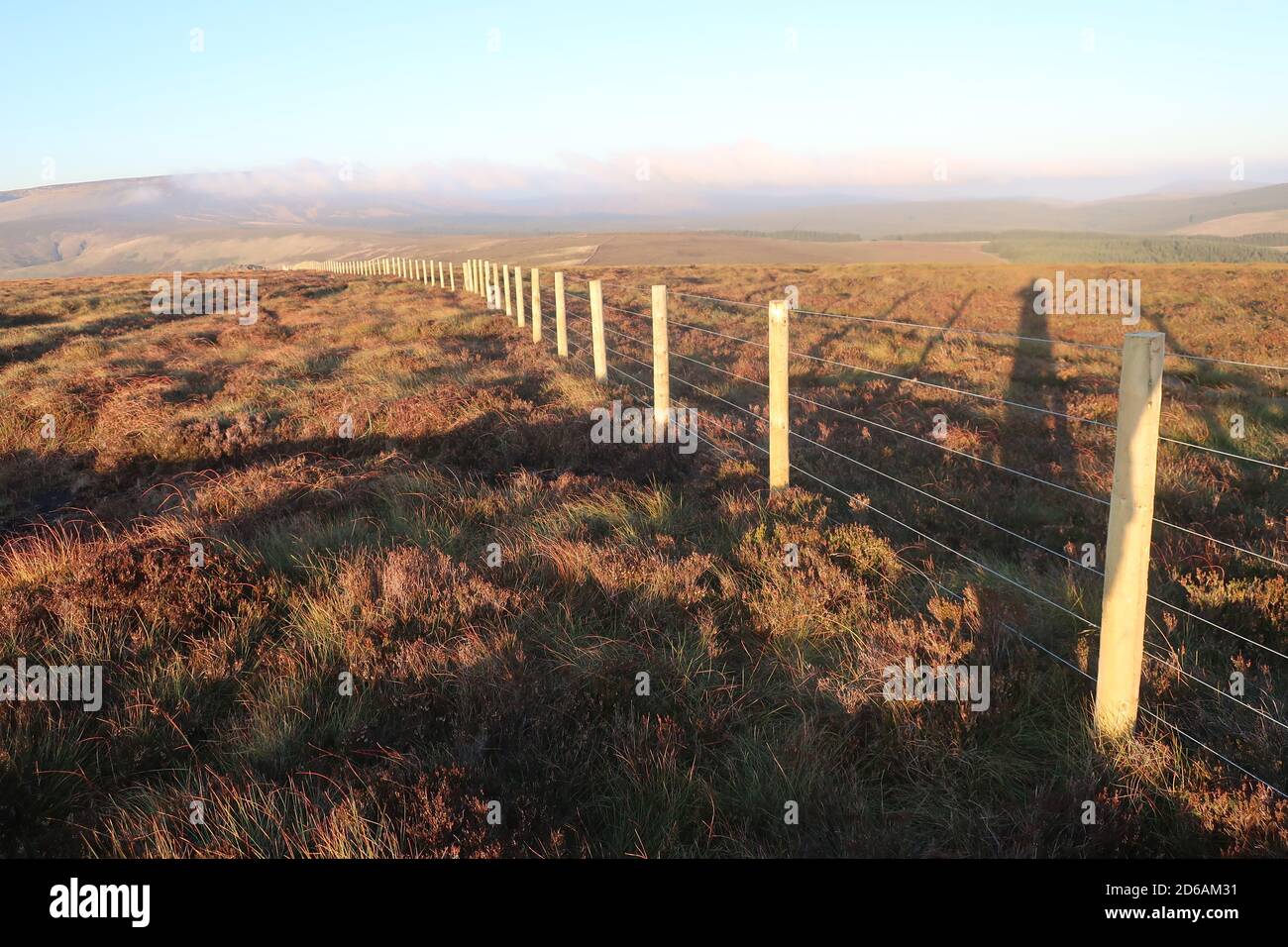 The Anglo-Scottish border. Great Britain. UK Stock Photo - Alamy